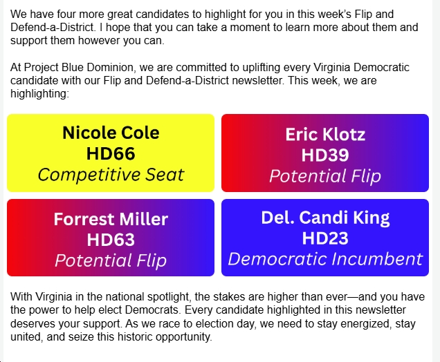 Flip and Defend-a-District 2025 Volume 9: Nicole Cole, Forrest Miller ...