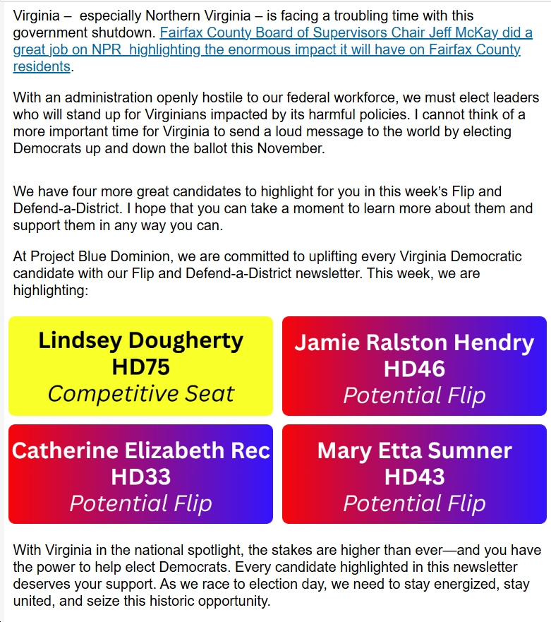 Flip and Defend-a-District 2025 (10/3/25): Lindsey Dougherty (HD75 ...