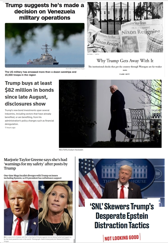 Sunday News: Trump About to Start War with Venezuela?; “Trump buys at ...