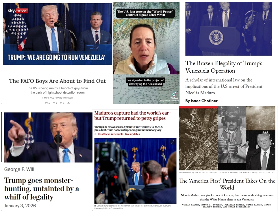 Sunday News: “The FAFO Boys Are About to Find Out”; “Brazen Illegality ...