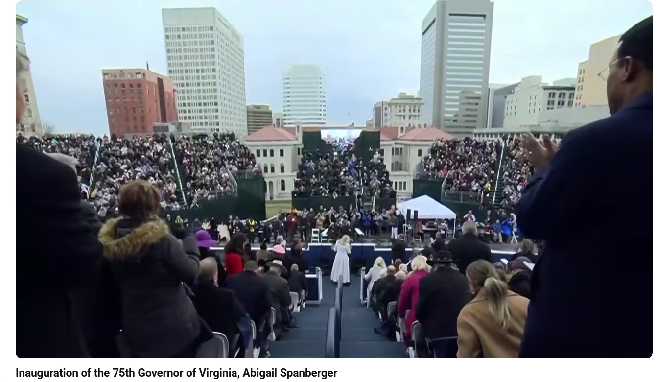 Video, Highlights: Inauguration of Abigail Spanberger as Governor ...
