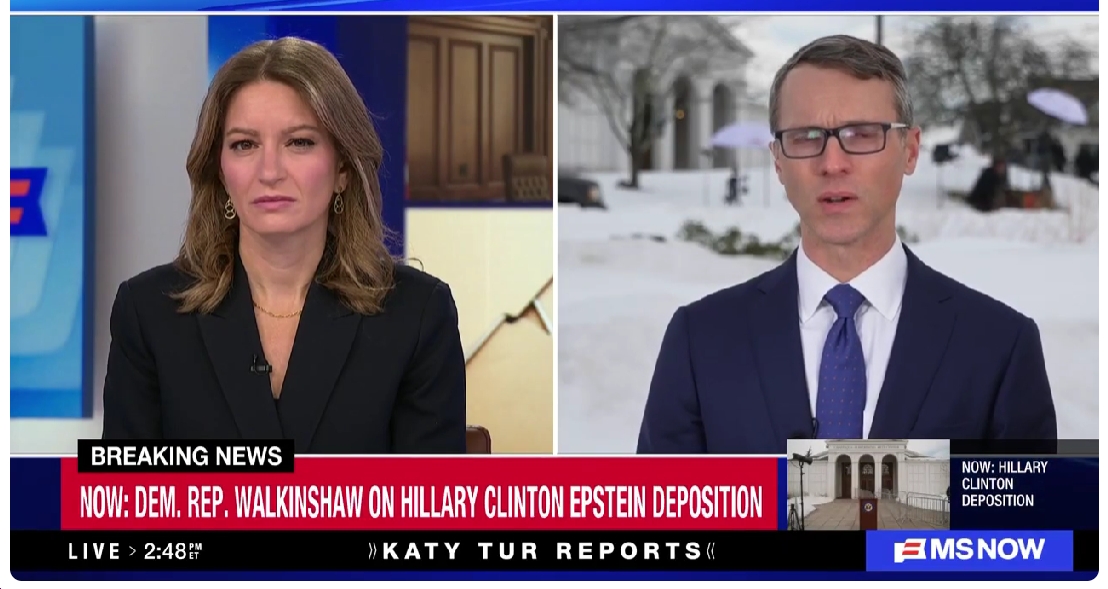 Video: Rep. James Walkinshaw (D-VA11) Discusses Hillary Clinton ...