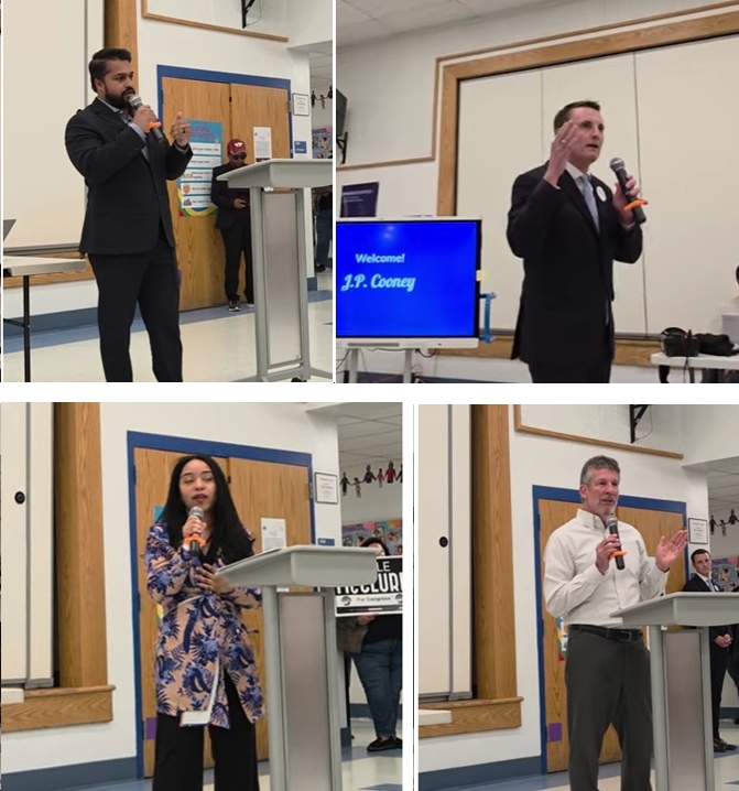 Video: Four VA07* Democratic Candidates (Saddam Salim, JP Cooney, Adele ...