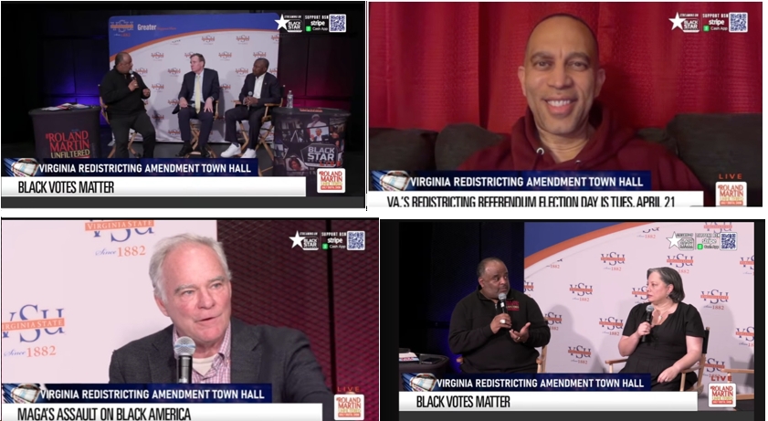 Video: Roland Martin Hosts Vote YES Livestream Featuring Leader Hakeem ...