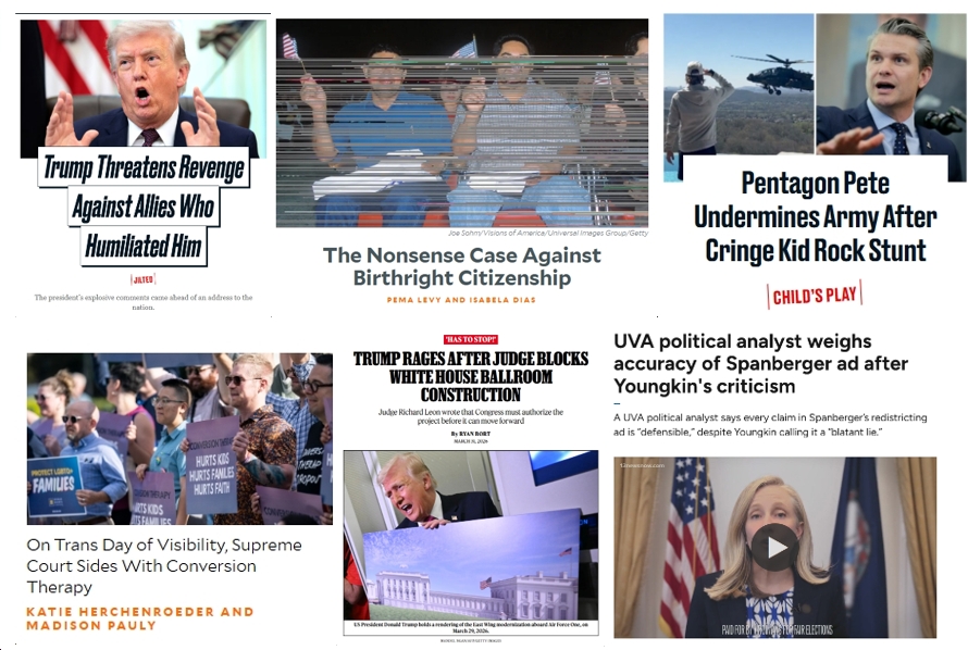 Wednesday (4/1) News: "Trump Threatens Jaw-Dropping Revenge Against ...
