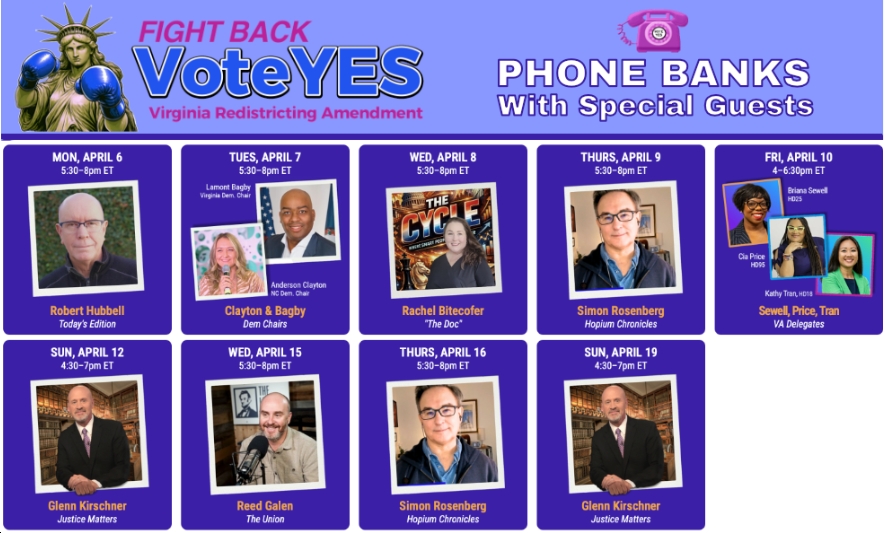 Dialing Up the Heat for “Vote YES”: Star-Studded Nationwide Phone Bank ...